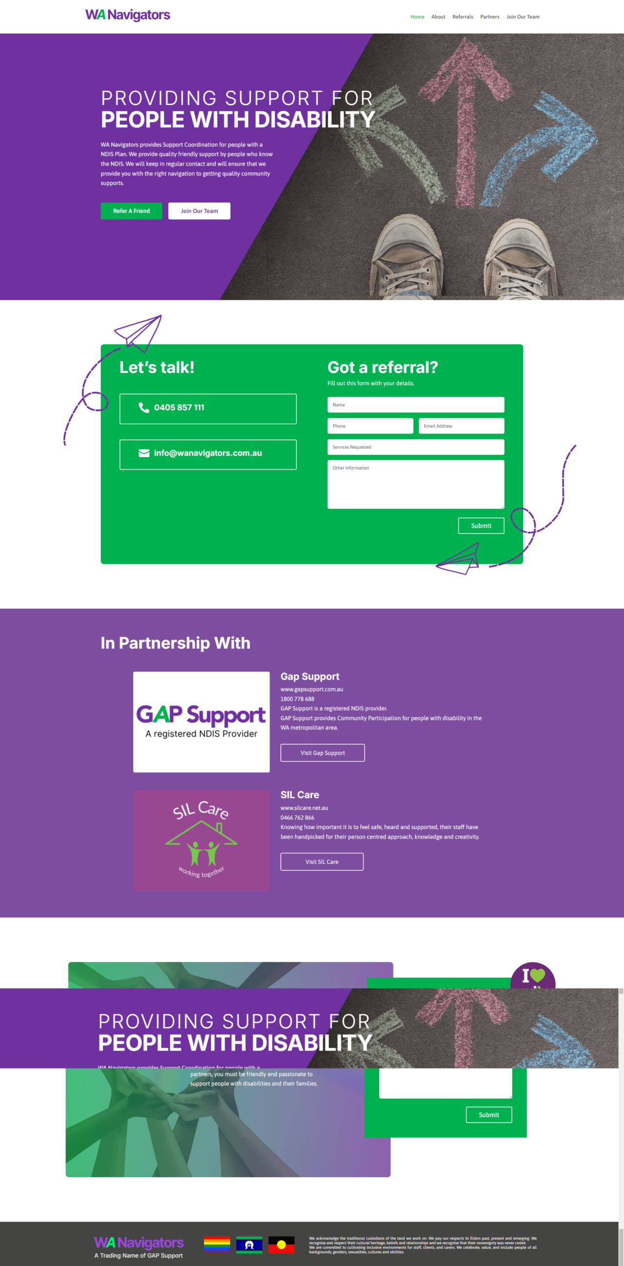 WA Navigators | Website Design Australia | weblychee.com